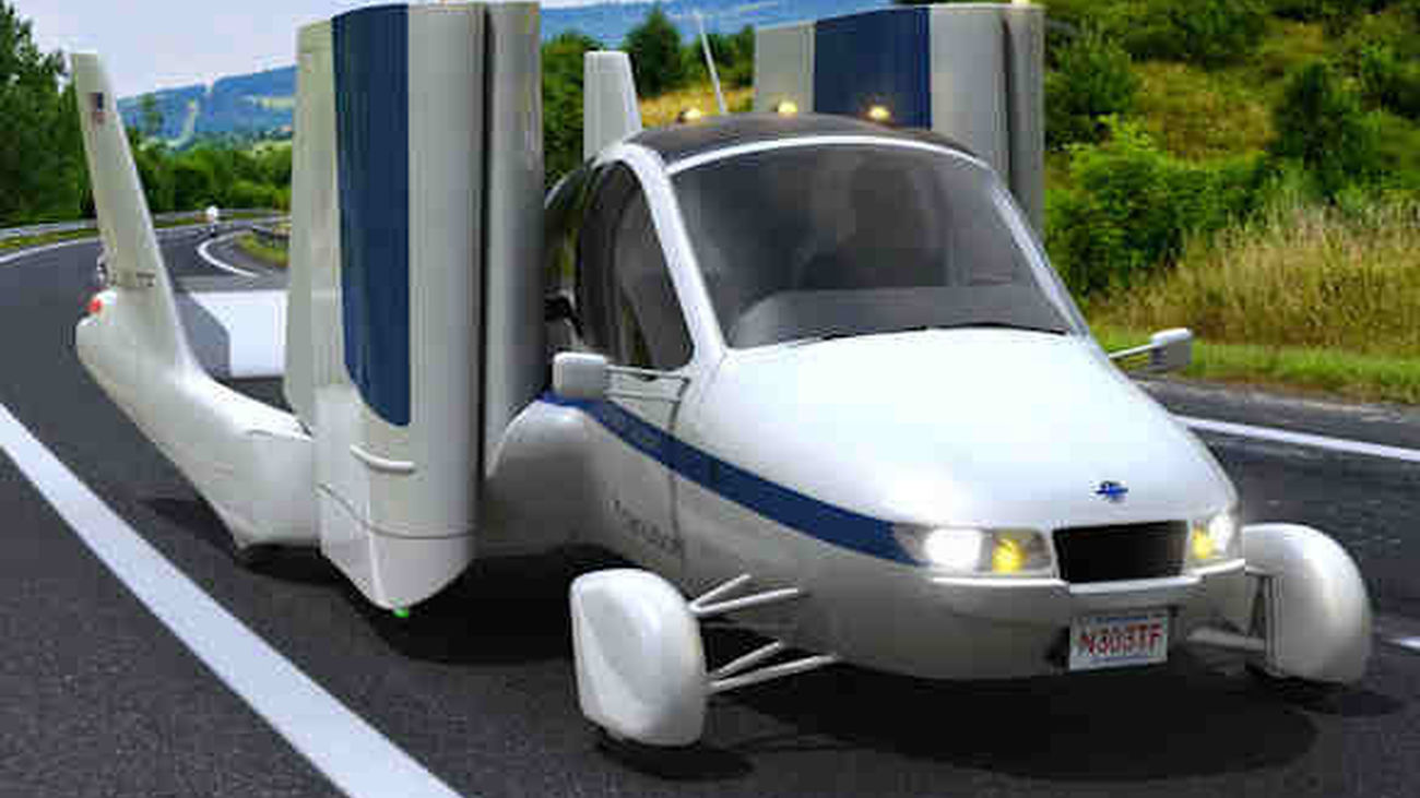 Presentan el primer coche volador