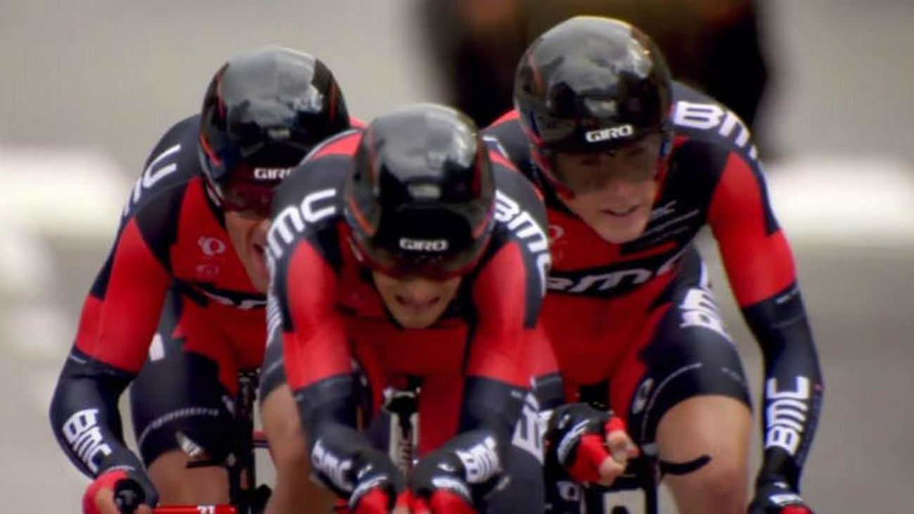 BMC, oro en la contrarreloj por equipos en el Mundial