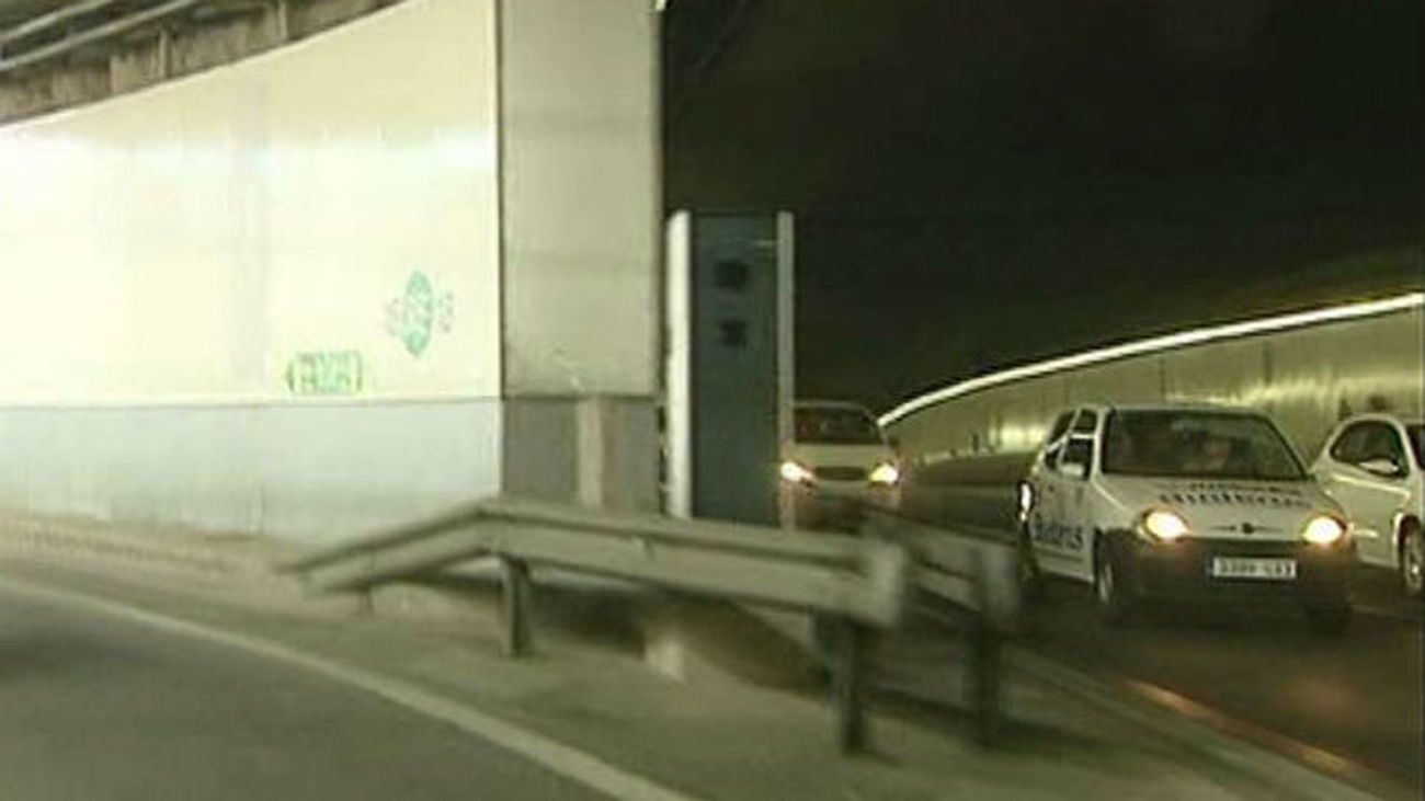 Nuevo radar multicarril en la M-30 bajo el puente de Paseo de Pontones