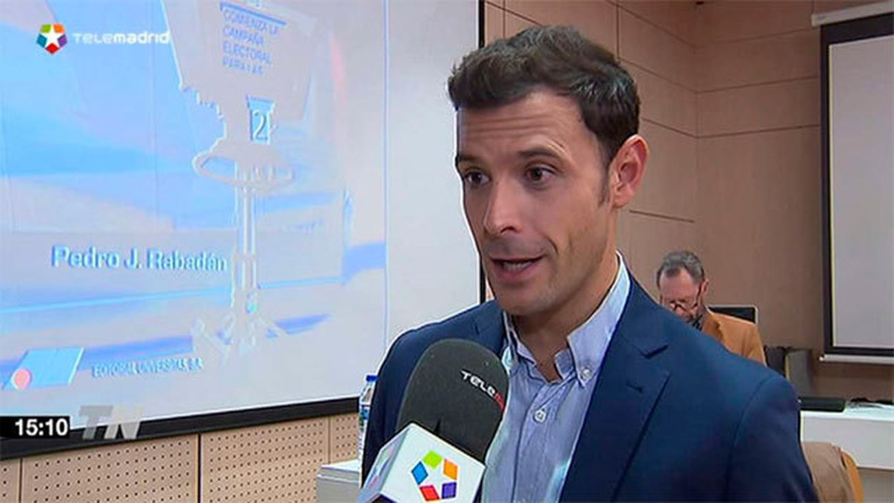 Rabadán presenta libro