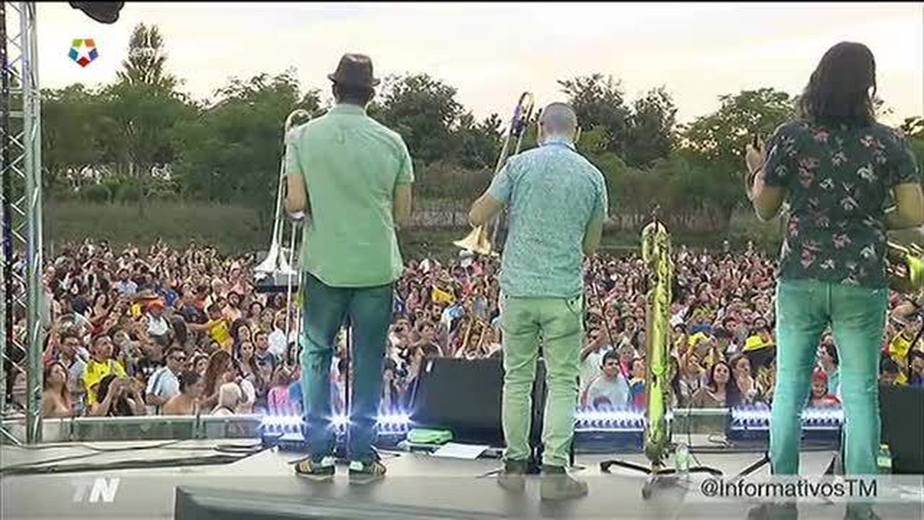 Salsa colombiana en Madrid Río