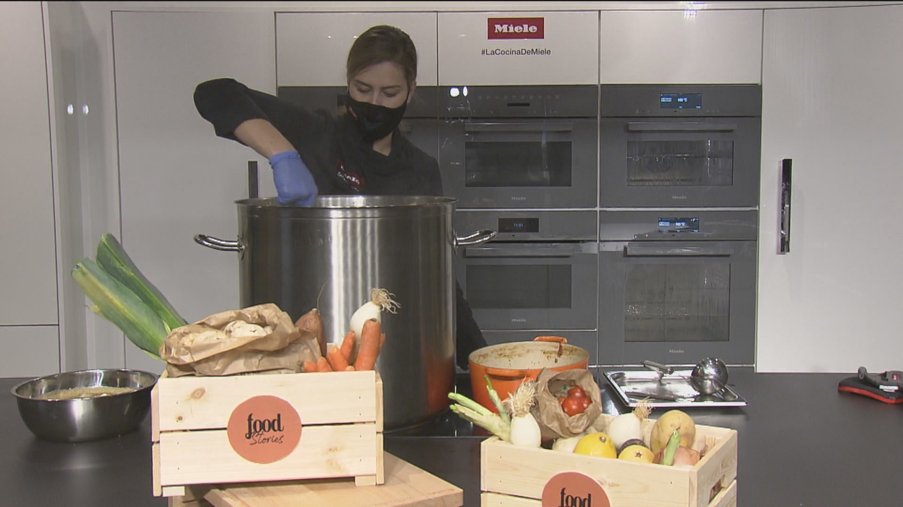 Cocina de aprovechamiento y solidaria para no tirar comida a la basura