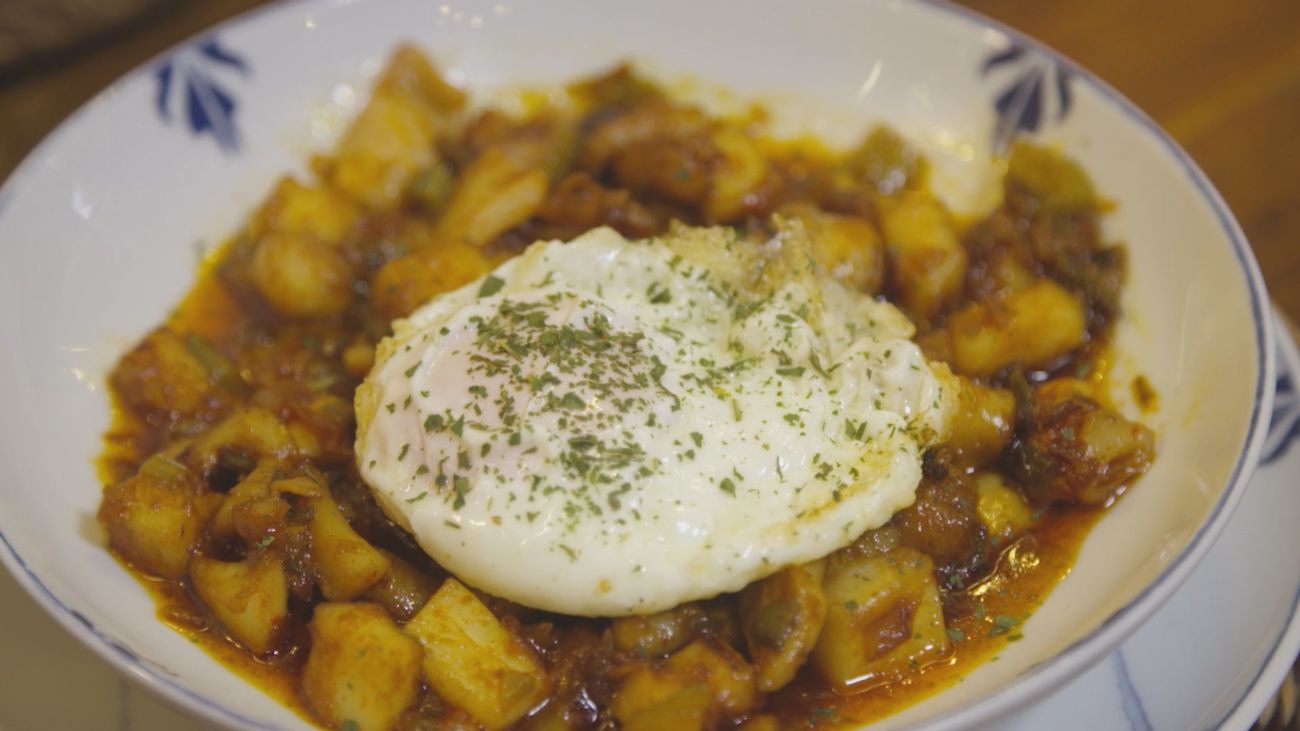 Hasta la cocina: Sepia con huevo frito