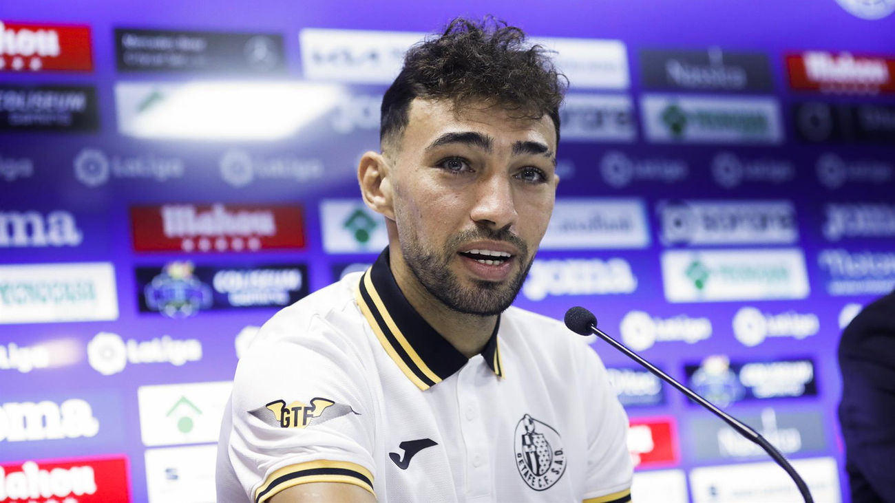 Munir: "Jugar en el Getafe es un reto muy bonito, era mi primera opción"