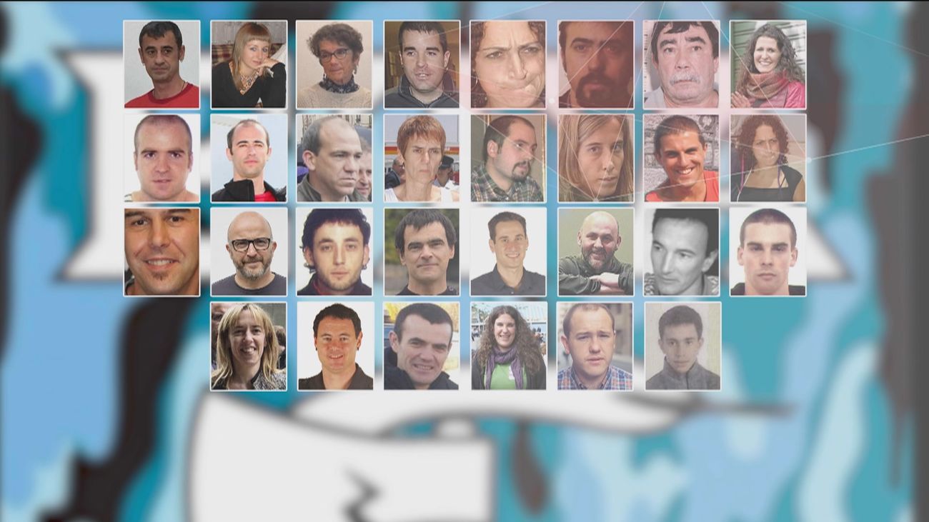 Estos son los 37 etarras que aun quedan en las listas electorales de Bildu