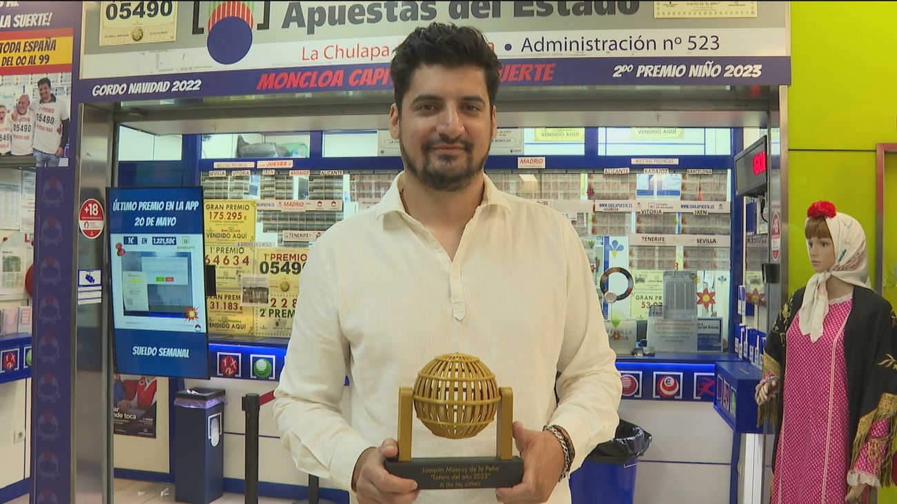 Un madrileño, mejor lotero del año