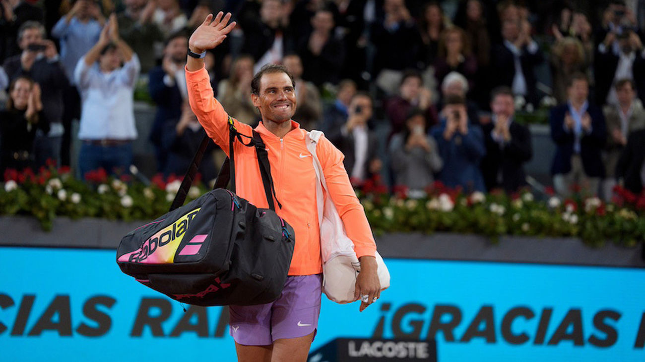 Rafa Nadal, adiós para siempre a Madrid