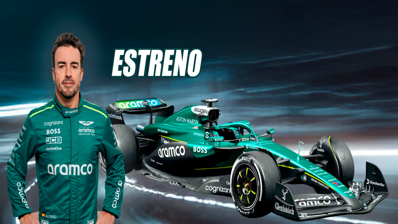 Así es el nuevo Aston Martin AMR25 de Fernando Alonso