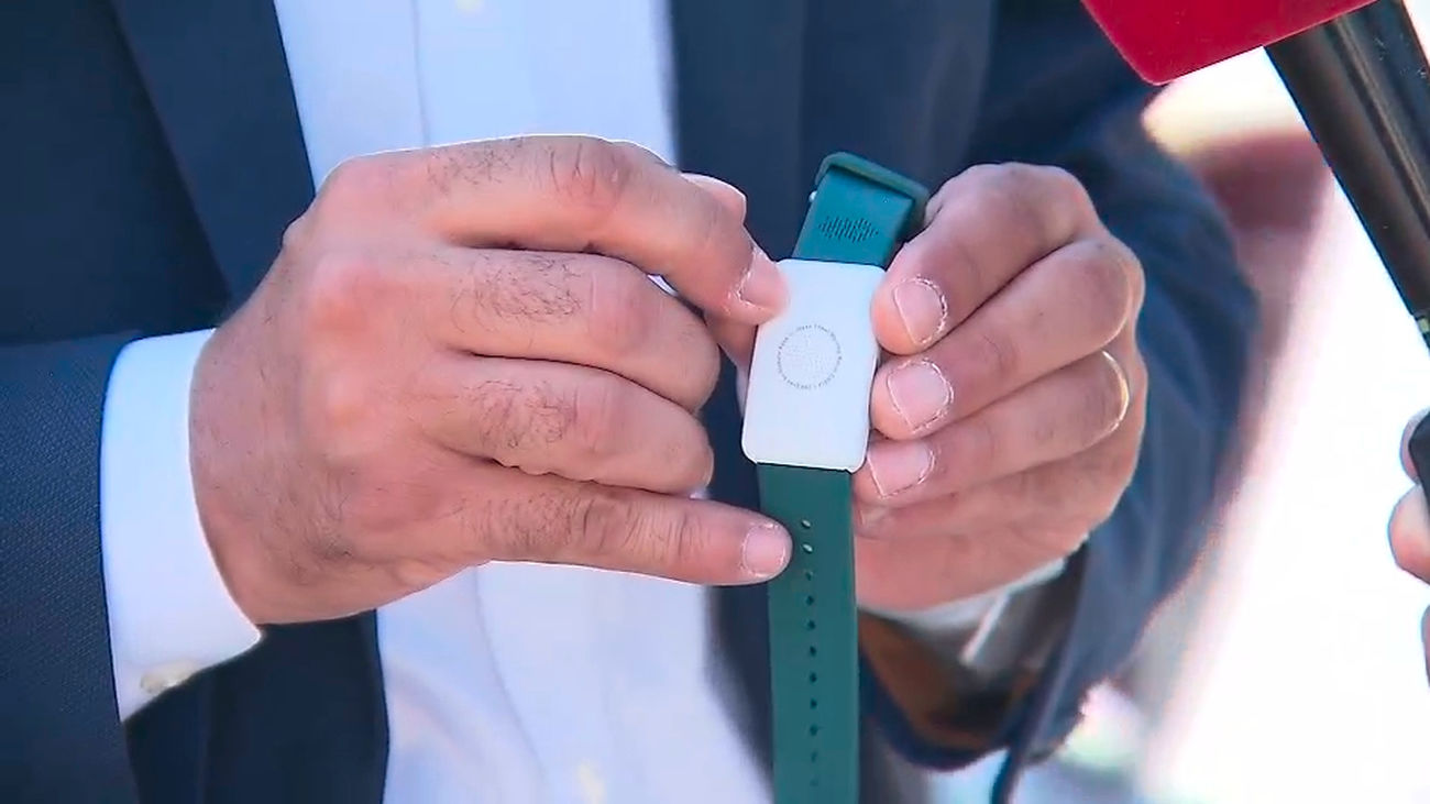 Alcalá estrena pulseras térmicas para monitorizar la temperatura ...