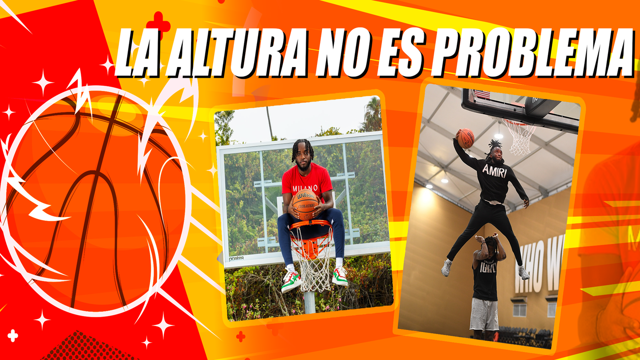 Ty Jackson, con 1'63, gana un concurso de mates en la NBA sin jugar en ...